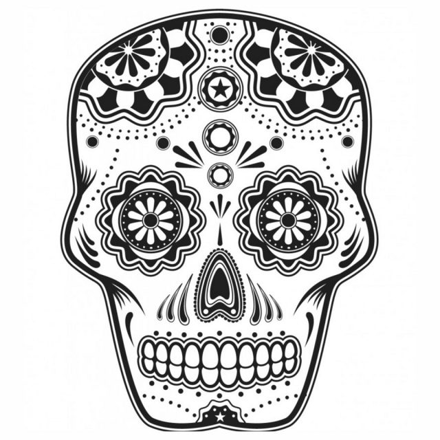 35 Catrinas para Colorear en casa